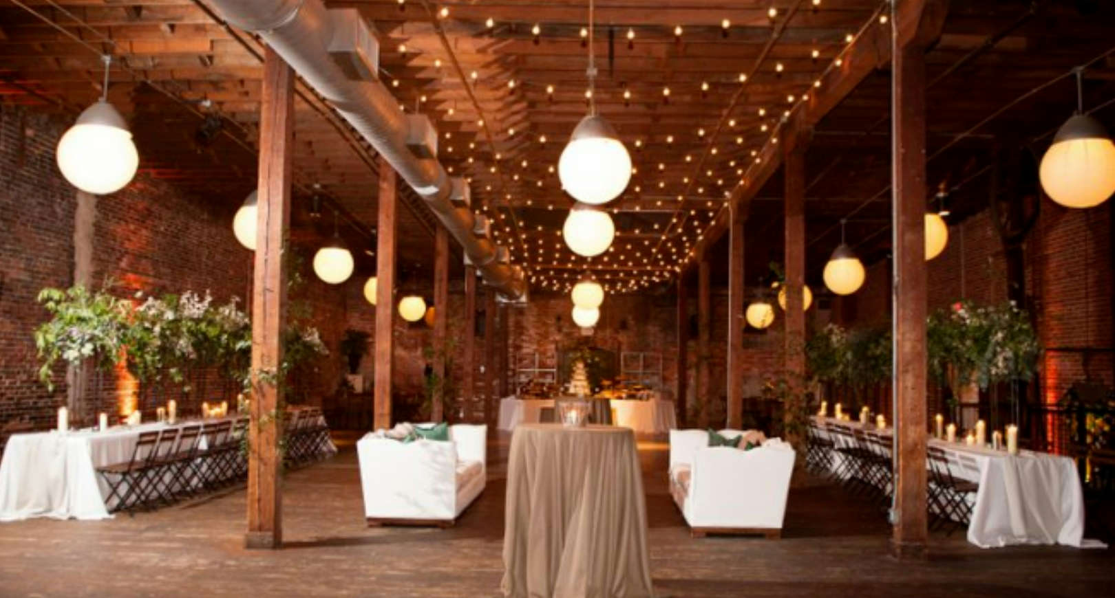 How to Decorate an Industrial Warehouse Wedding Venue？ – BRIDALVENUS